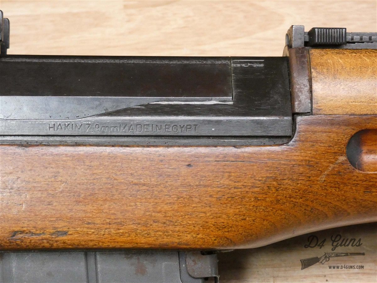 Egyptian HAKIM Semi-Auto Rifle - 8mm Mauser - HAKEEM - Semi-Automatic ...