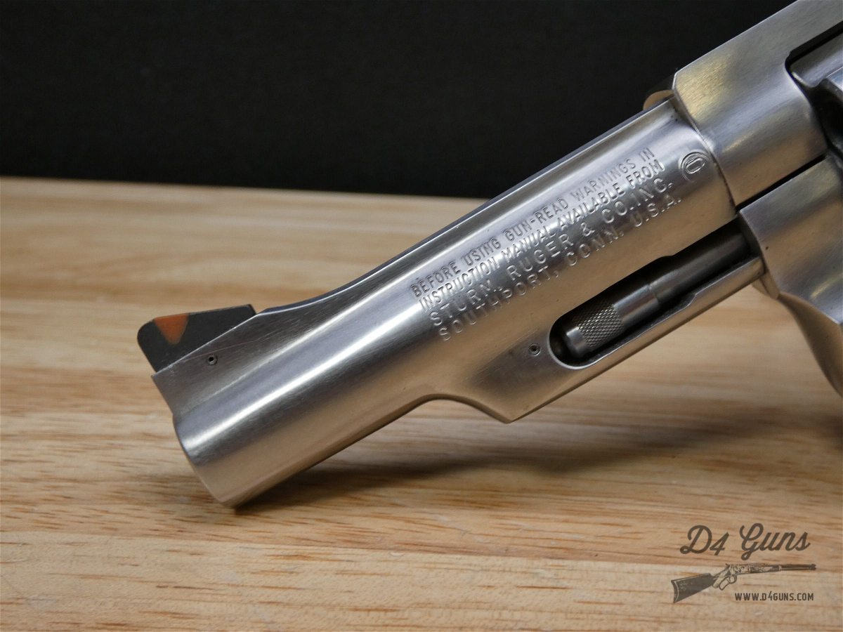 Ruger Security-Six - .357 Mag -Stainless - 1984 - Security Six ...