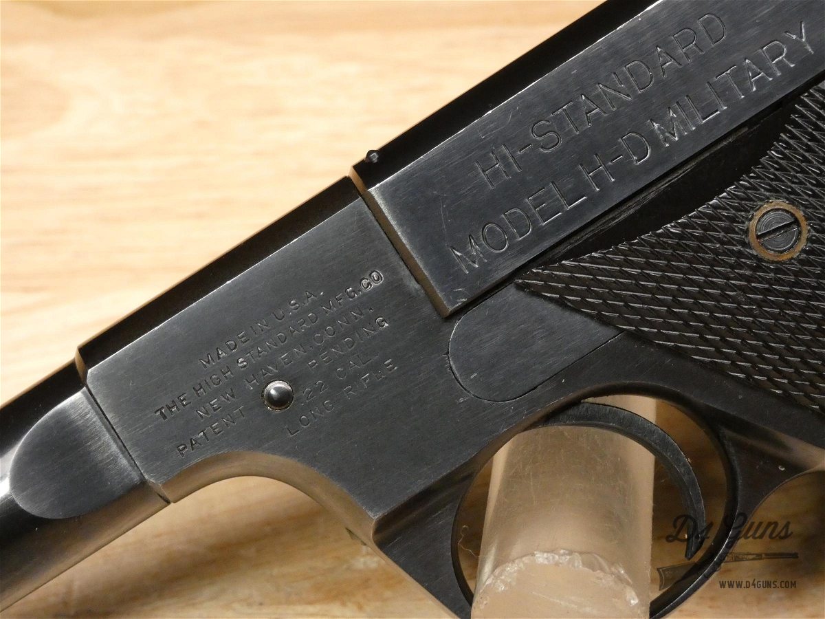 Hi Standard H-D Military - .22 LR - w/ OG Box + 1 Magazine - MFG 1946 ...