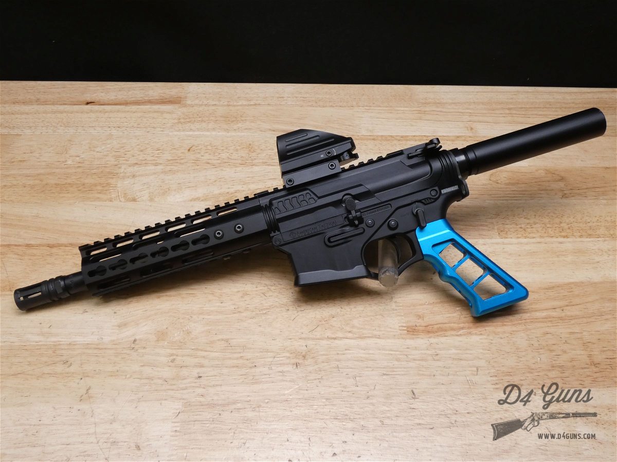 ATI Omni Hybrid - .300 AAC Blackout - Polymer AR Pistol - Skeleton Grip ...
