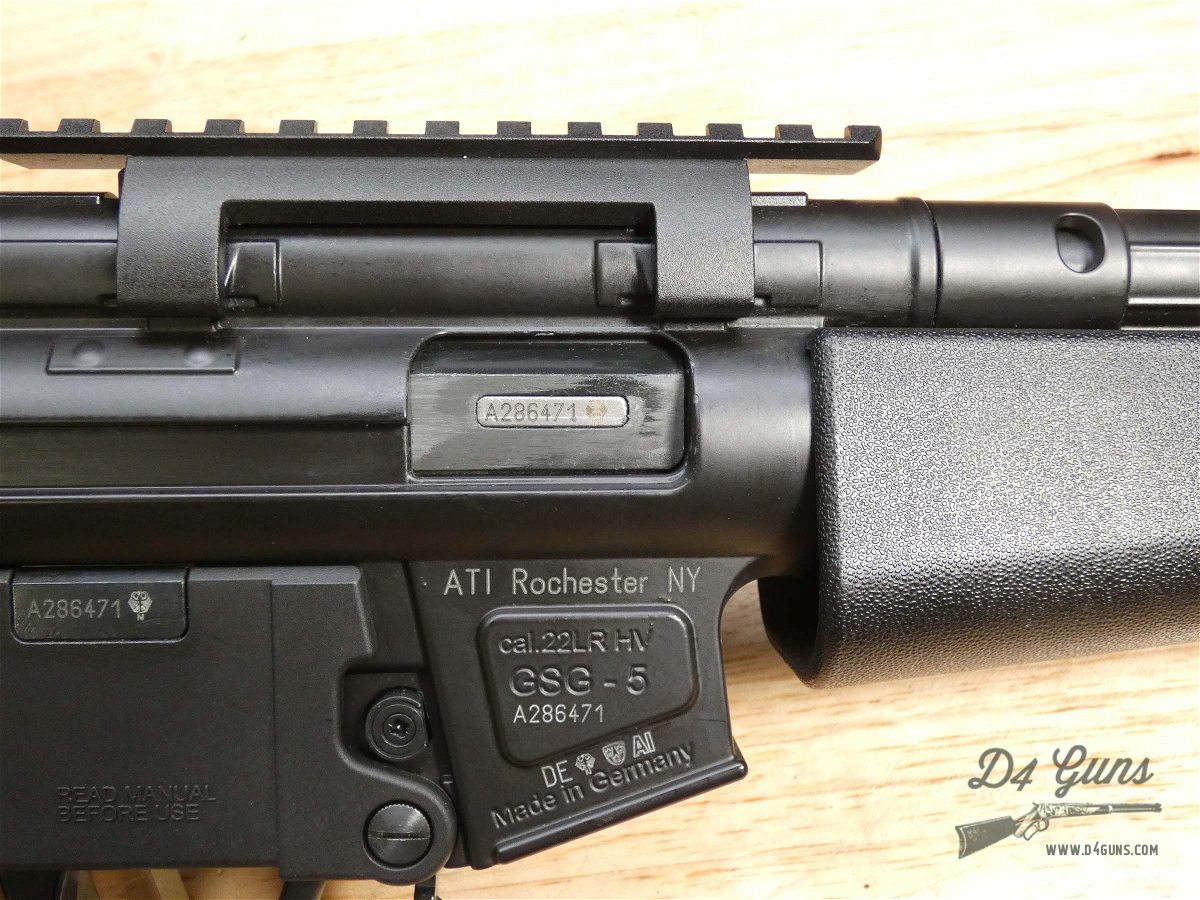 ATI GSG-5 - .22 LR - Mfg. 2018 - Germany - MP5 - GSG 522 - w/ 2 Mags ...
