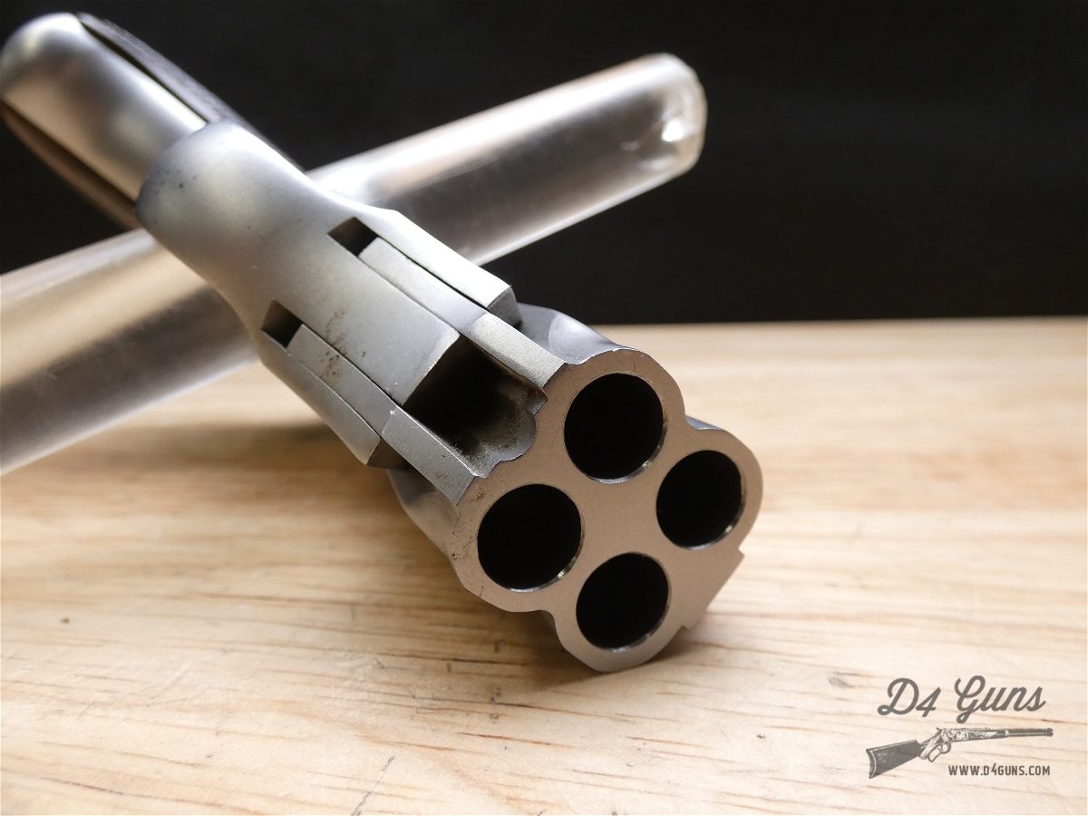 COP 4-Shot Derringer - .38 SPL & .357 Mag - RARE Stainless -w/Holster ...