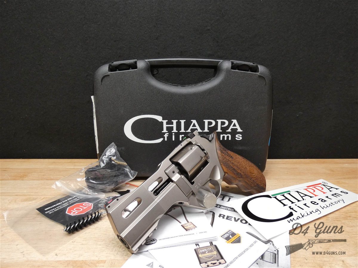 Chiappa Rhino 40DS - .357 Mag - Mfg 2020 - Chrome - w/ OG Case + More ...