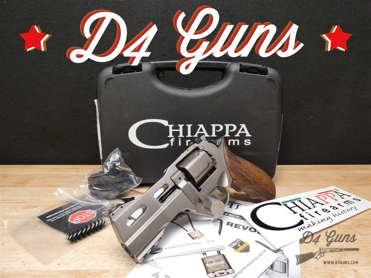 Chiappa Rhino 40DS - .357 Mag - Mfg 2020 - Chrome - w/ OG Case + More ...