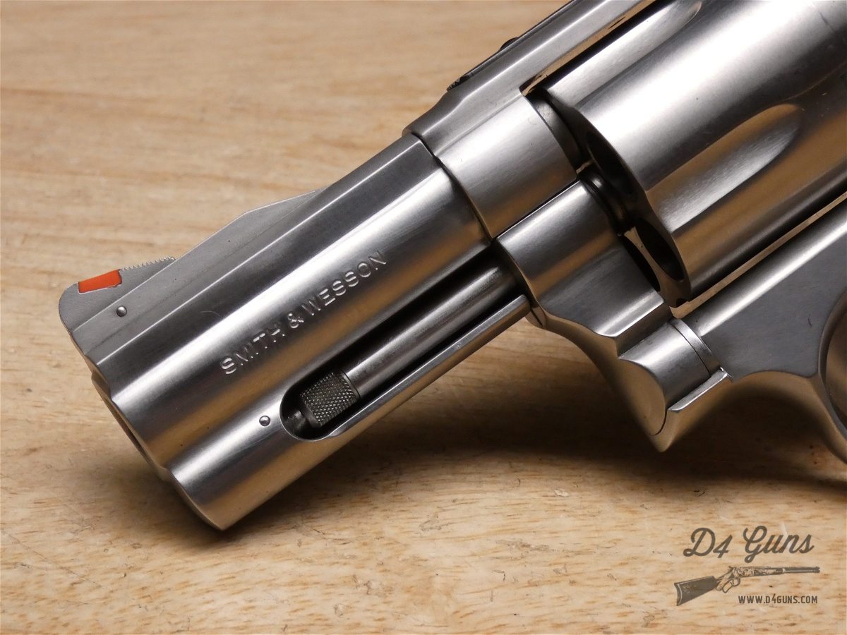 Smith and Wesson 696 - .44 Special - S&W Stainless - Leather Holster ...