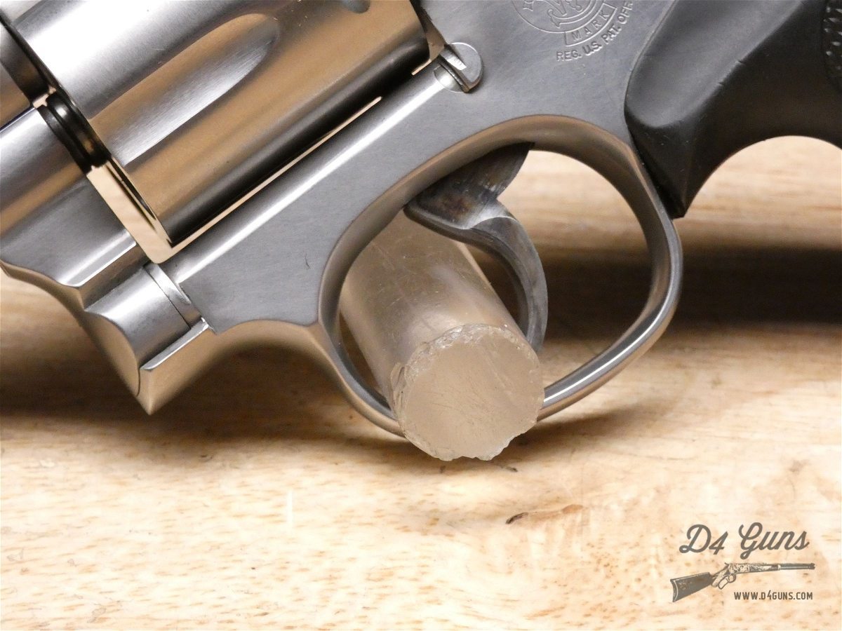 Smith and Wesson 696 - .44 Special - S&W Stainless - Leather Holster ...