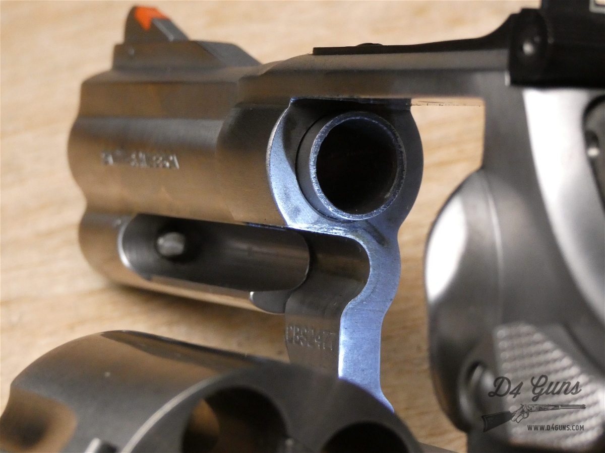 Smith and Wesson 696 - .44 Special - S&W Stainless - Leather Holster ...