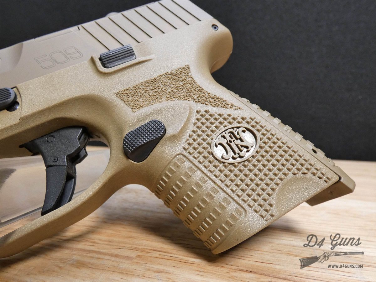 FN 509 - 9mm - w/Soft Case w 3 mags! -FDE - CCW - EDC - 9 - Semi Auto ...
