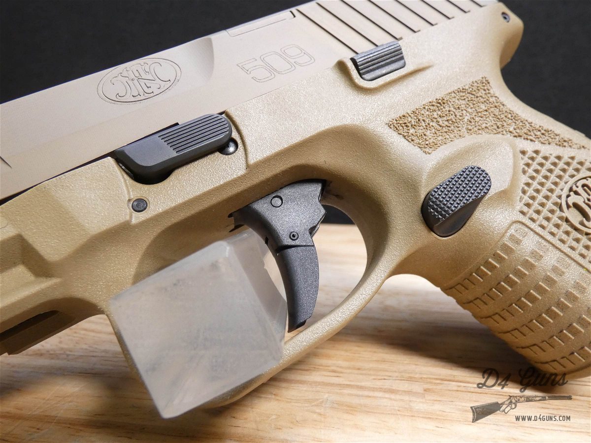 FN 509 - 9mm - w/Soft Case w 3 mags! -FDE - CCW - EDC - 9 - Semi Auto ...