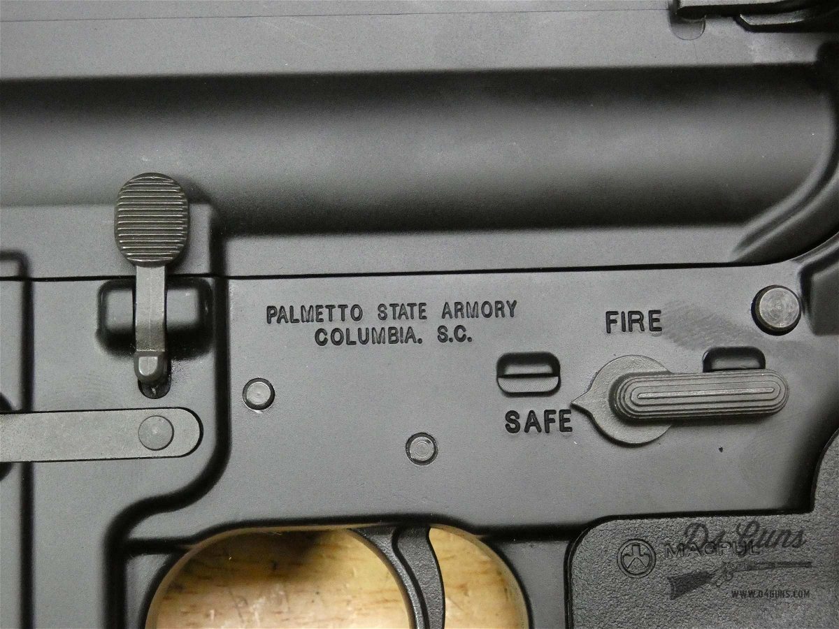 PSA PA-15 - 5.56 NATO - Triangle Sight - Palmetto - MOE - AR15 - w/ Mag ...