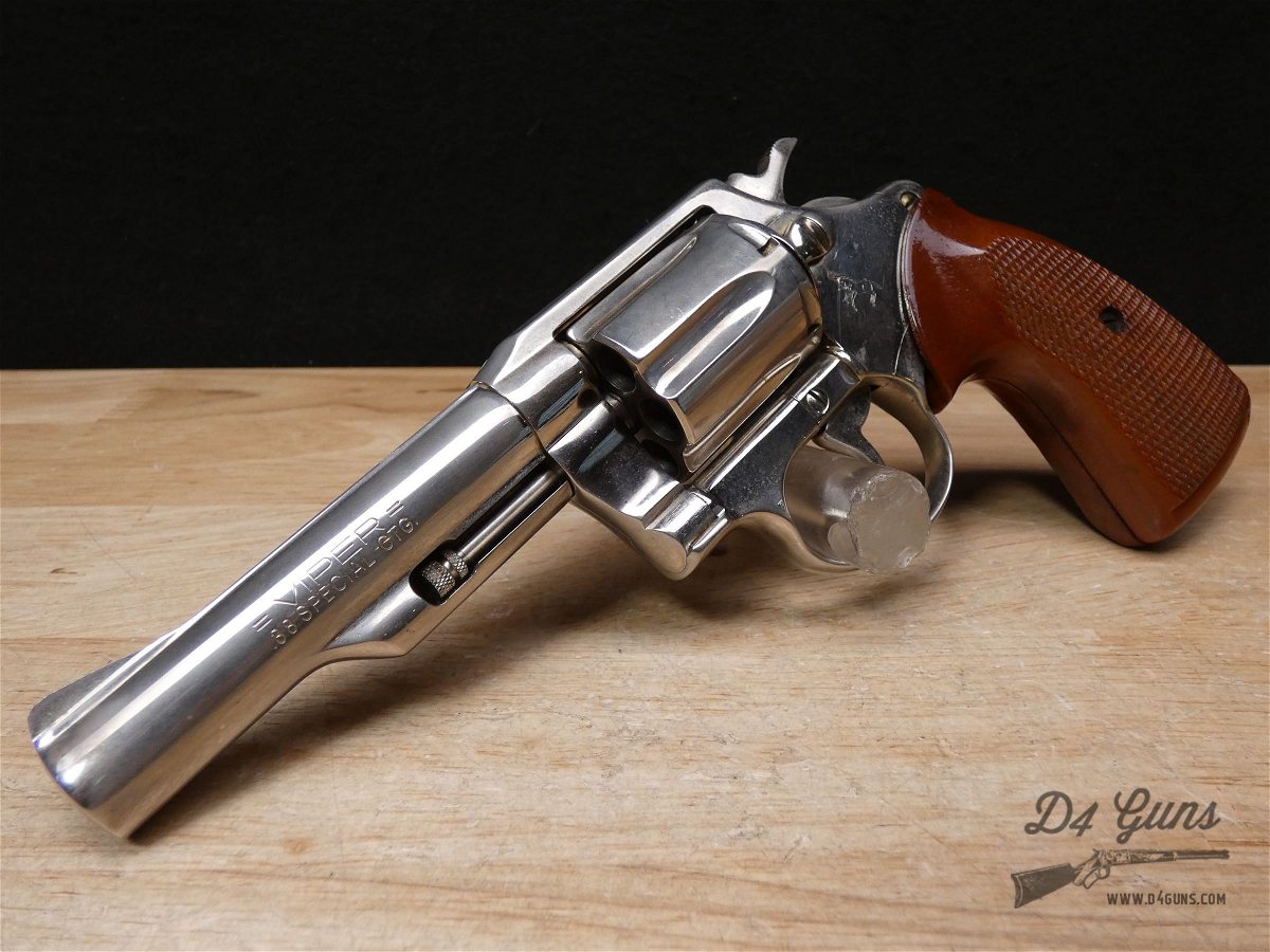 Colt Viper - .38 Spl - Mfg 1977 - Nickel - Holster - Rare Snake ...
