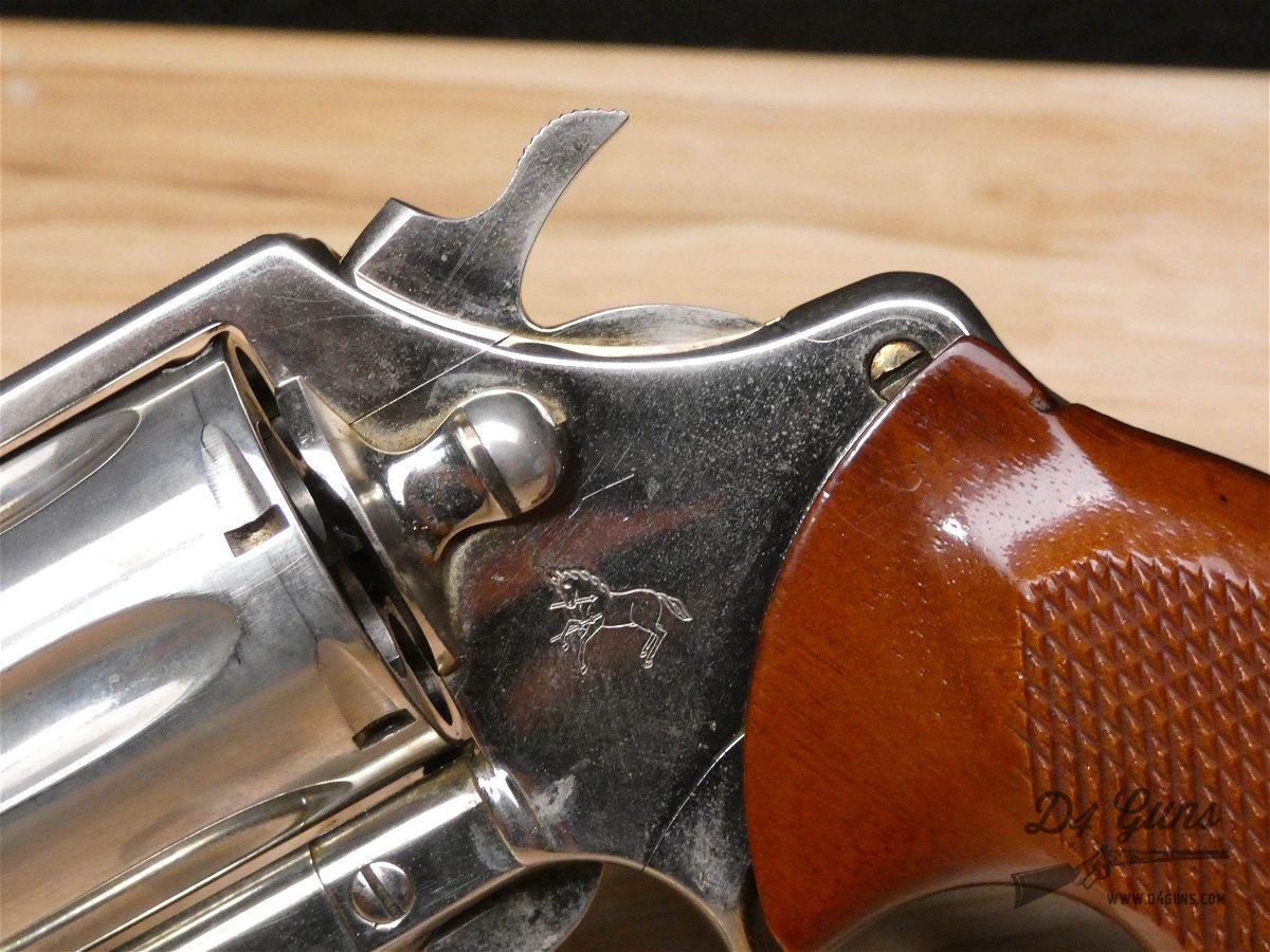 Colt Viper - .38 Spl - Mfg 1977 - Nickel - Holster - Rare Snake ...