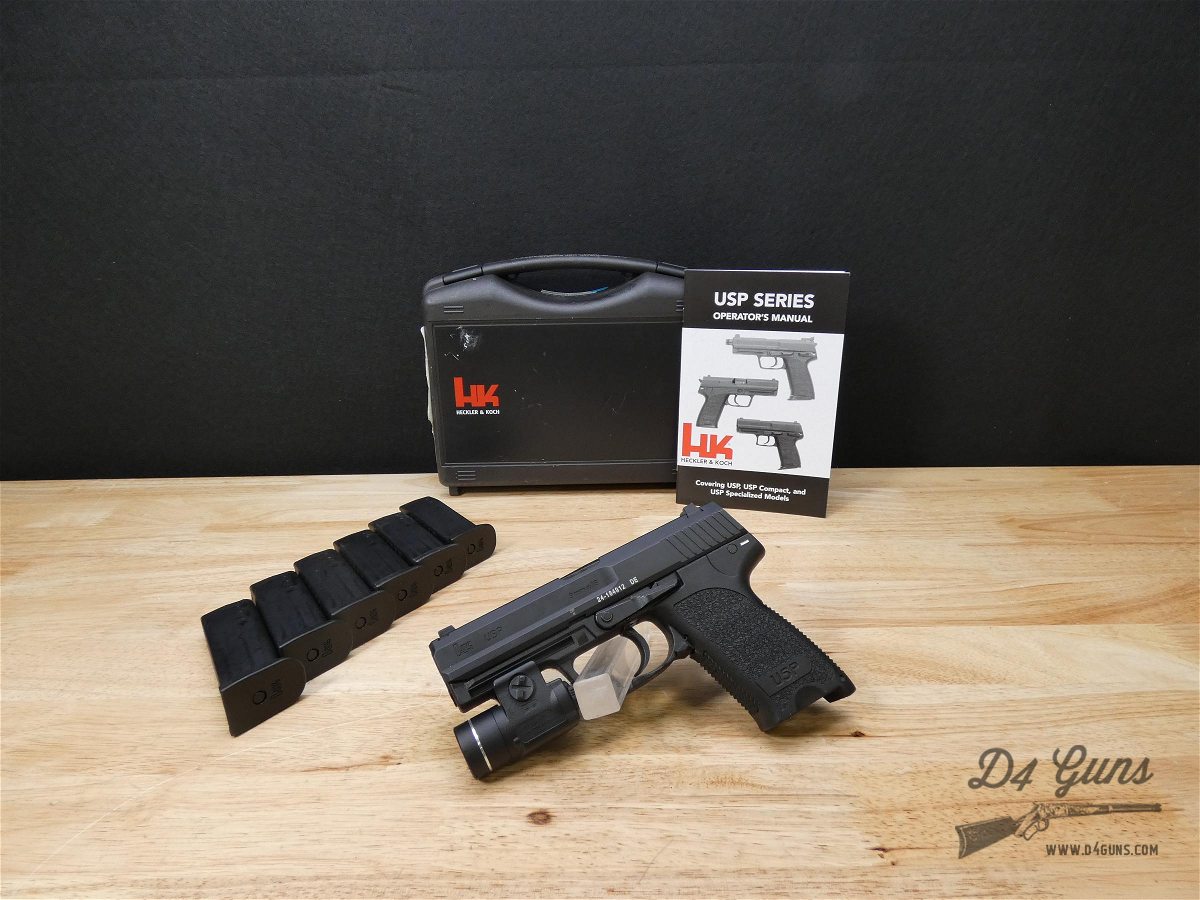 Heckler & Koch USP - 9MM - H&K USP OG Case - MFG-2023! Streamlight ...