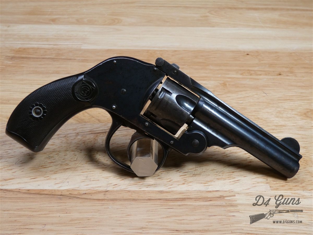 Harrington & Richardson Top-Break Revolver - .32 S&W - Hammerless - DA ...