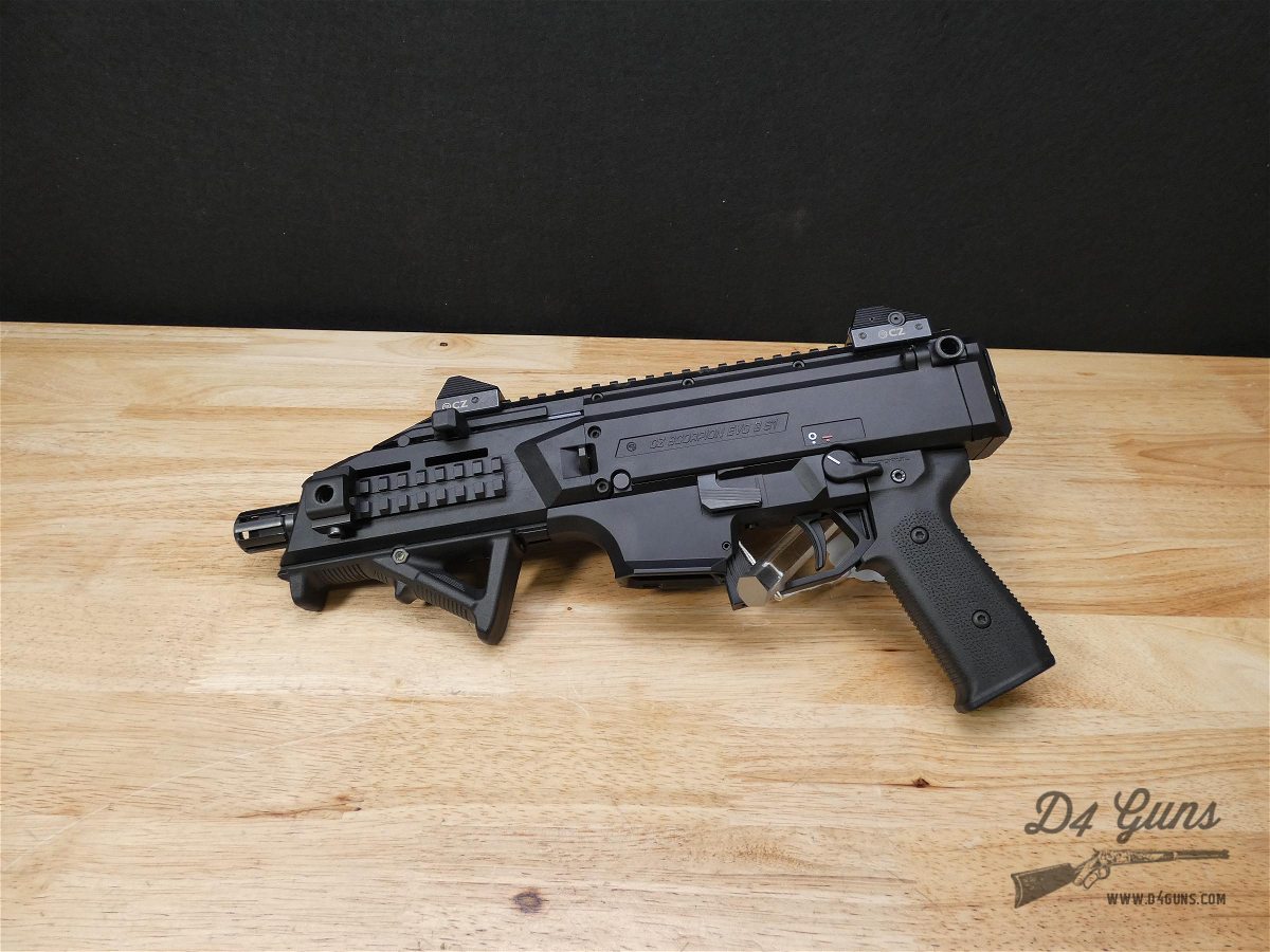 CZ Scorpion Evo 3 S1 - 9mm - w/ 4 Mags and UPGRADES - PDW Pistol -LOOK ...