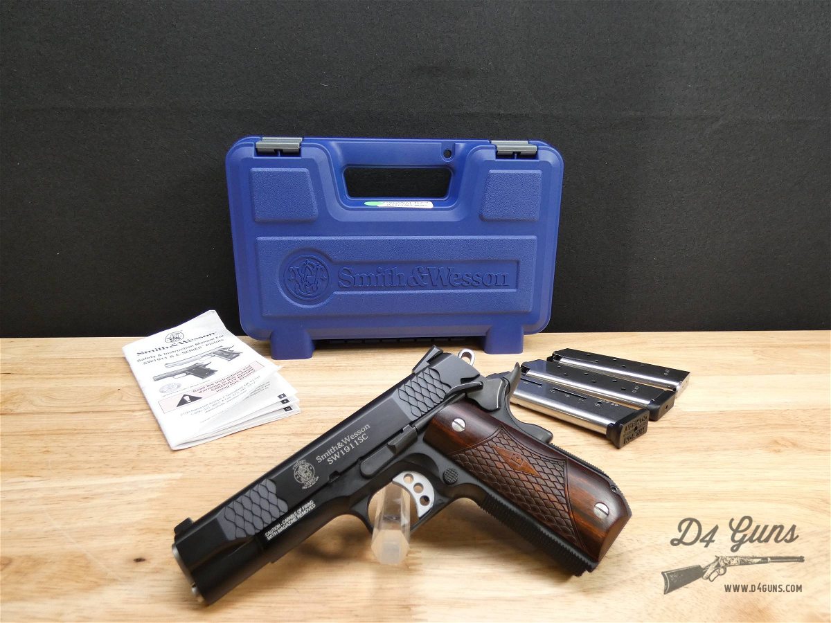 Smith & Wesson SW1911SC E Series 1911 - .45 ACP - w/ OG-CASE & 3 Mags ...