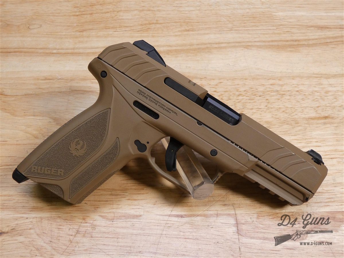 Ruger Security-9 - 9mm - MFG 2018- Security 9 - w/ Mag & OG Box- FDE ...