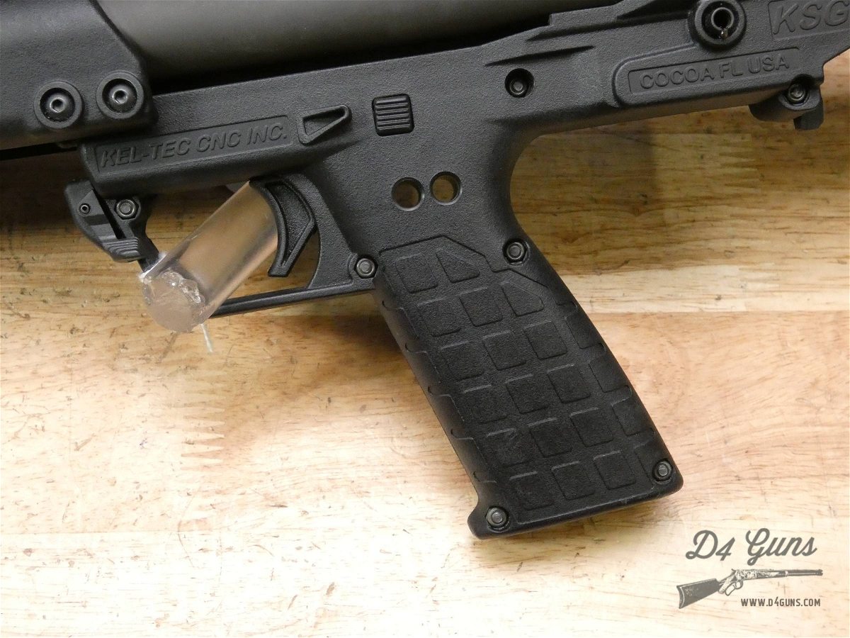 Kel-Tec KSG-25 - 12ga - CYL Bore - 3in Shells - Long BBL - KSG-12 ...