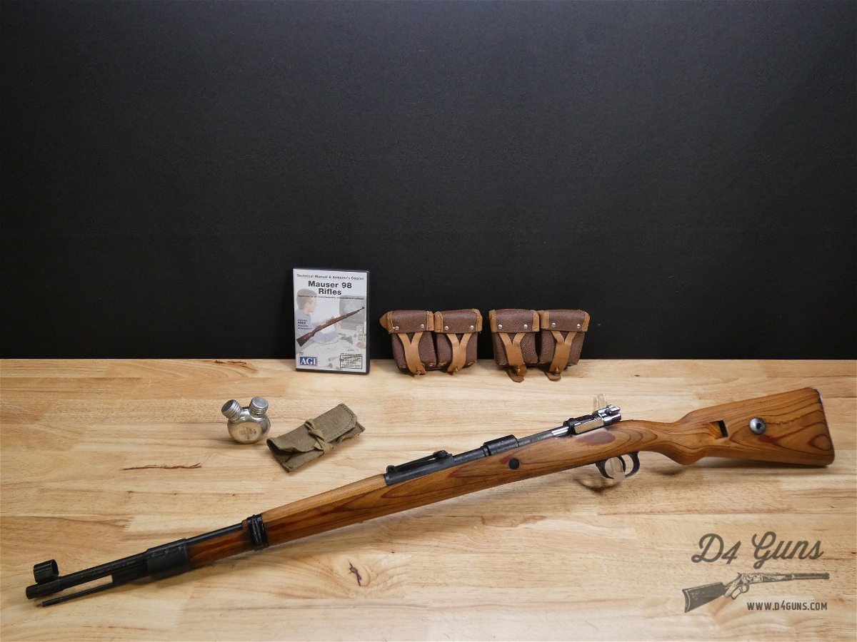Mauser Mod 98 - 8mm Mauser - K98 - 1939 - 98K - German - EXTRAS! - Bolt ...