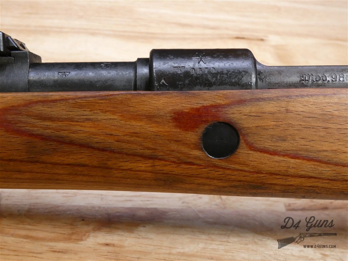 Mauser Mod 98 - 8mm Mauser - K98 - 1939 - 98K - German - EXTRAS! - Bolt ...