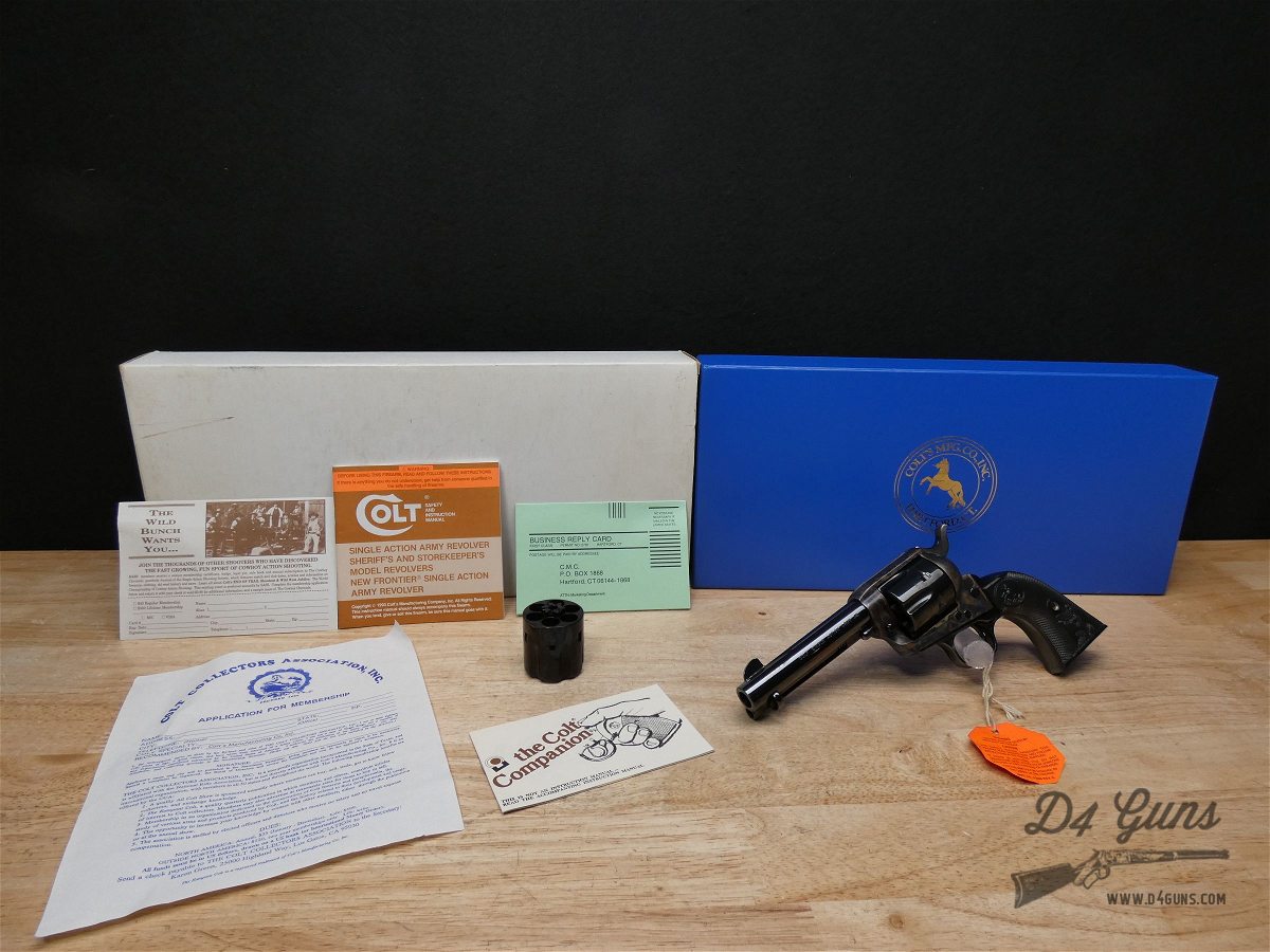Colt Custom Shop Single Action Army 3rd Gen | Dunlap Gun Consigners