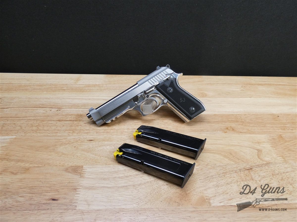 Taurus PT-92 AFS-D - 9mm - Beretta 92 Clone - PT92 - Stainless! - Semi ...
