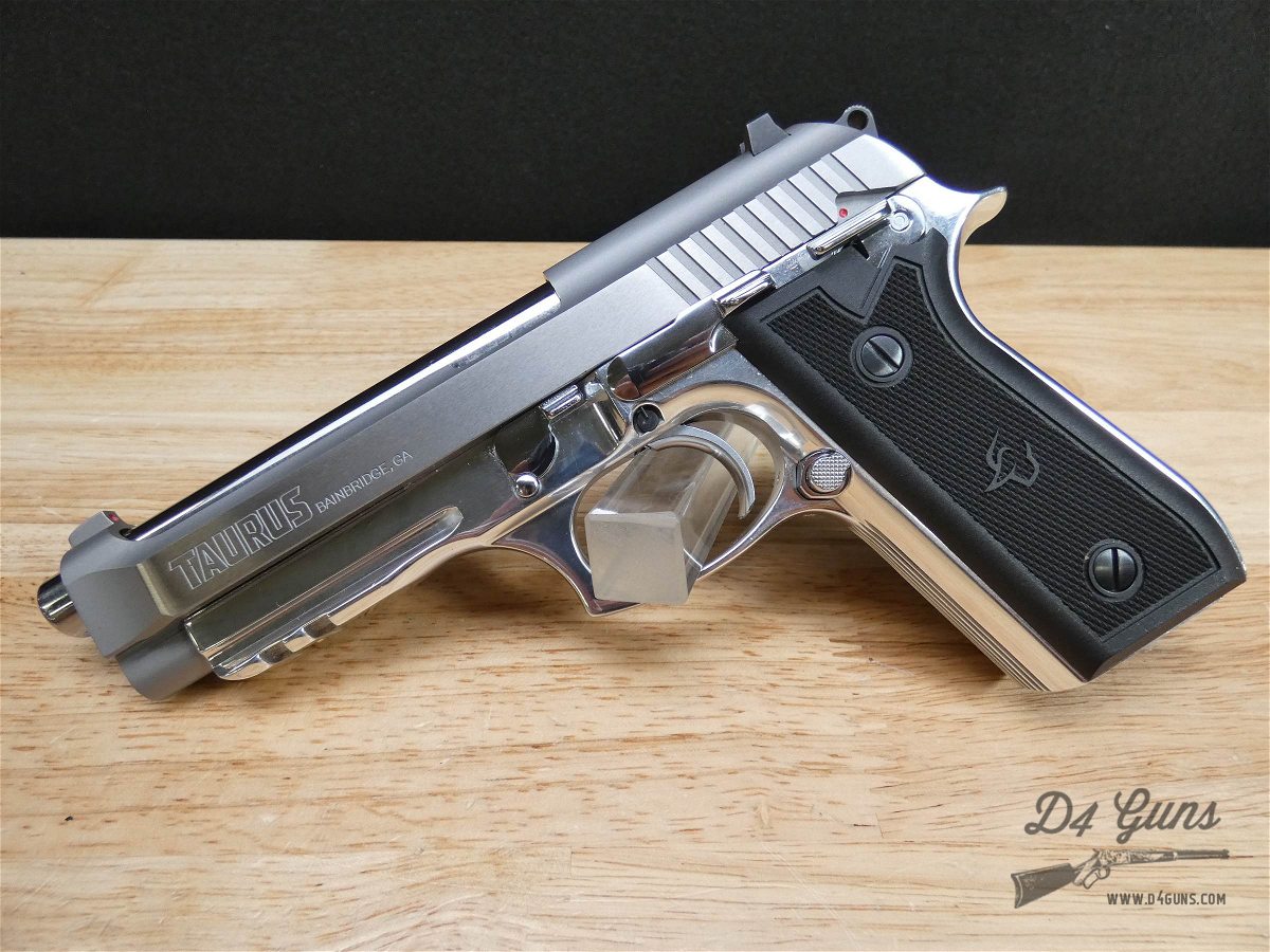 Taurus PT-92 AFS-D - 9mm - Beretta 92 Clone - PT92 - Stainless! - Semi ...