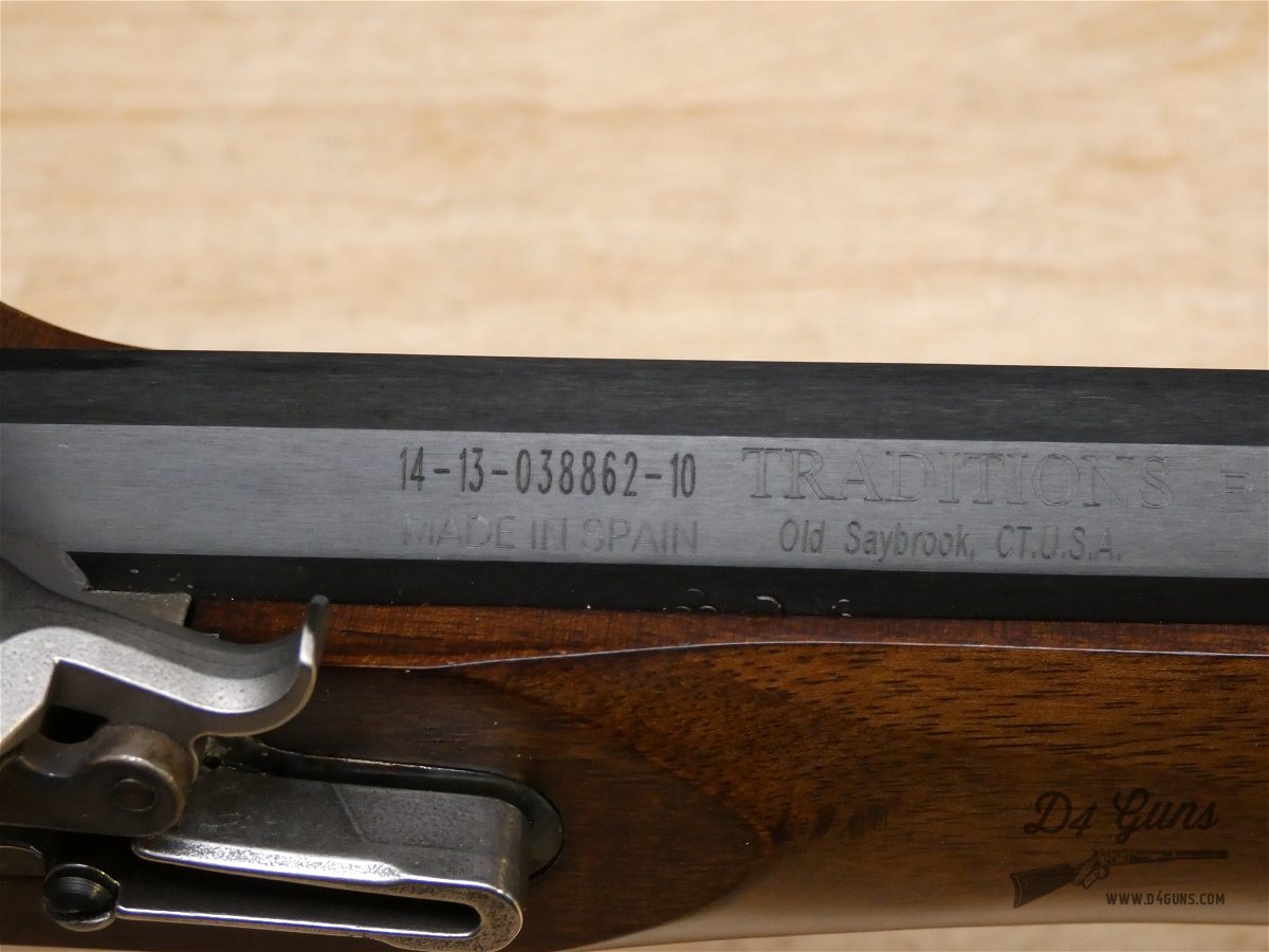 Traditions Pennsylvania Flintlock Rifle - .50 Cal - w/ OG Box - XLNT ...