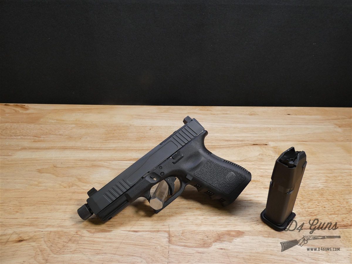 Glock 19 Gen 3 - 9mm - G19 UPGRADED Slide, Trigger, Threaded Barrel ...