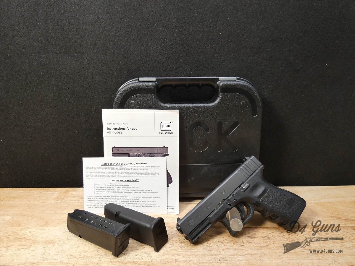 Glock 19 Gen3 - 9mm - CCW - Austrian Made - w/ OG Case & 2 Mags! - Semi Auto Pistols at ...