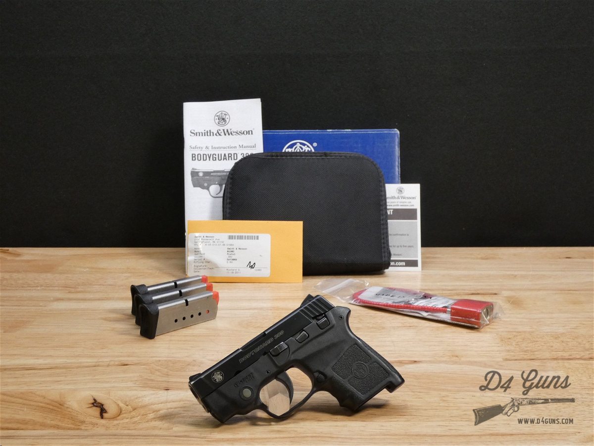 Smith & Wesson Bodyguard 380 - .380 ACP - Insight Laser - S&W BG380 ...