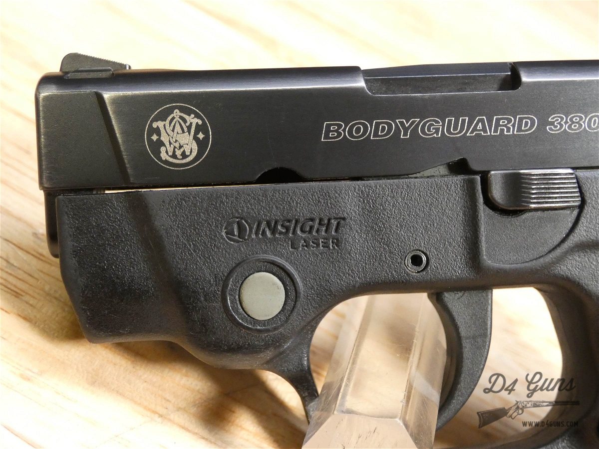 Smith & Wesson Bodyguard 380 - .380 ACP - Insight Laser - S&W BG380 ...