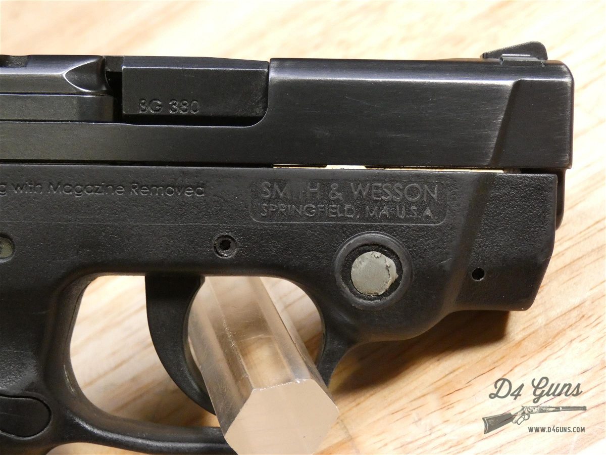 Smith & Wesson Bodyguard 380 - .380 ACP - Insight Laser - S&W BG380 ...