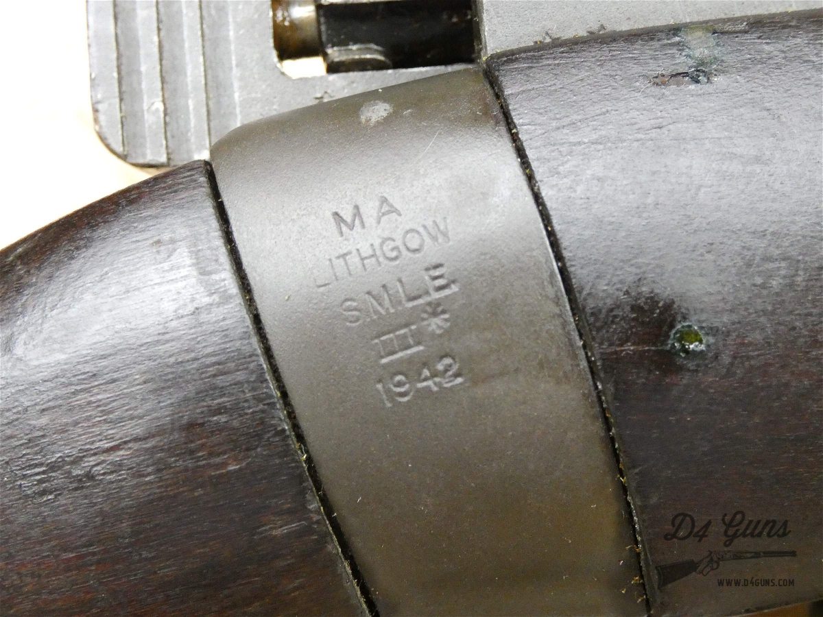 Lithgow Enfield SMLE MK III* - .303 British - MFG 1942- SMLE - Enfield ...