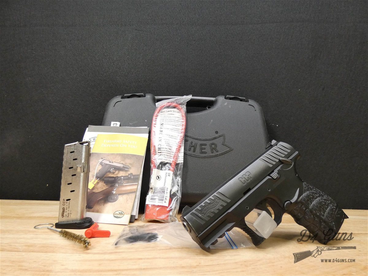 Walther CCP - 9mm - W/ OG Case - Mfg 2015 Concealed Carry - EDC - Semi ...