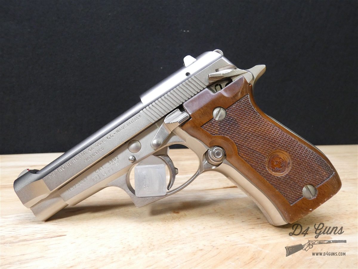 Beretta 84 FS Cheetah - .380 ACP - Nickel 84FS - w/ Case & More - MFG ...