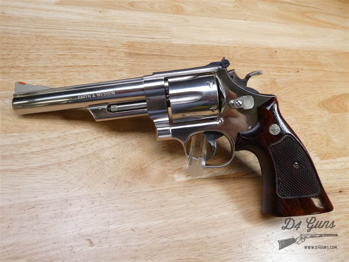 Smith & Wesson Model 57-1 - .41 Mag - Nickel - S&W 57 - Look ...