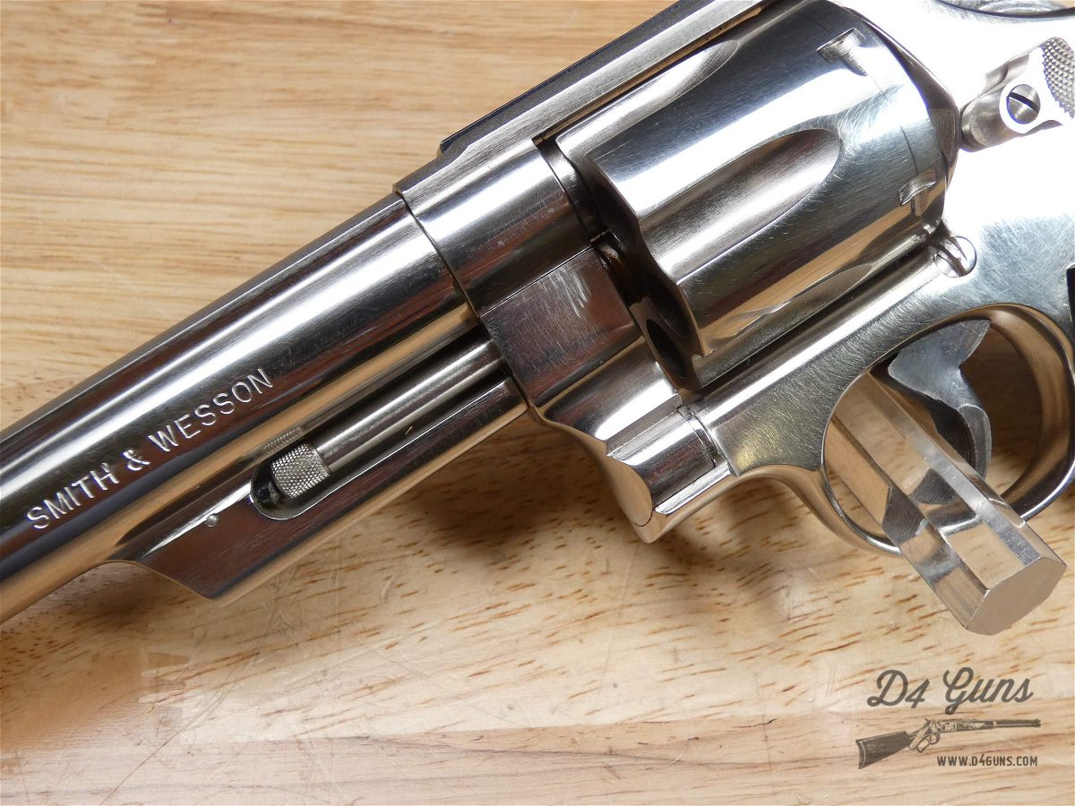 Smith & Wesson Model 57-1 - .41 Mag - Nickel - S&W 57 - Look ...