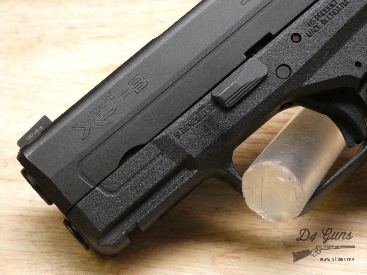 Springfield XDs-9 3.3 - 9mm - Mod 2 - Single Stack - XDs - Concealed ...