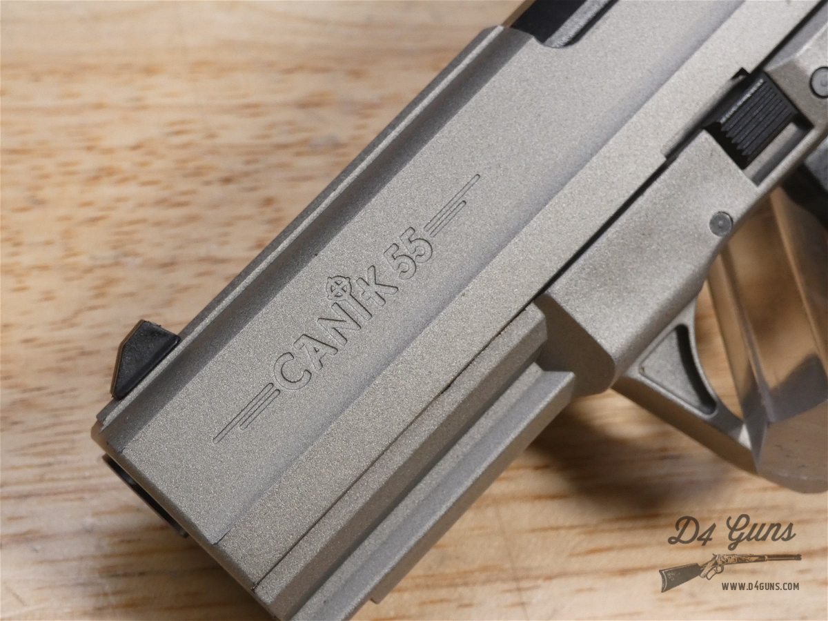 Canik 55 TP9 - 9mm - OG Case & Mag! - Titanium - TP9DA - De-Cocker ...
