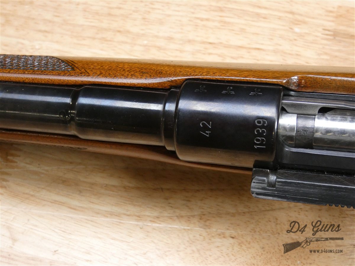 Mauser K98 - 8mm Mauser - Mod 98 - 1939 - Precision Peep Sight - German ...