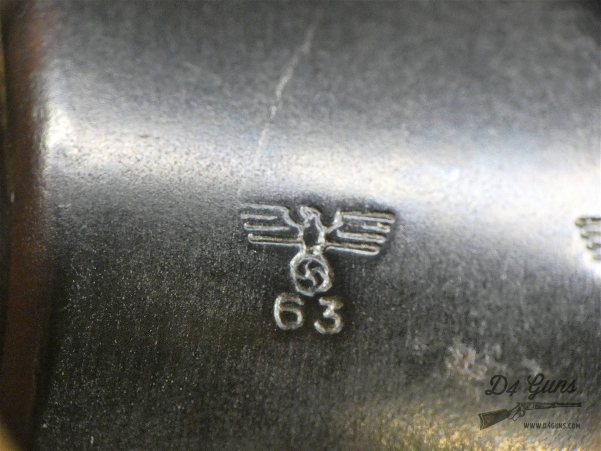 Mauser K98 - 8mm Mauser - Mod 98 - 1939 - Precision Peep Sight - German ...