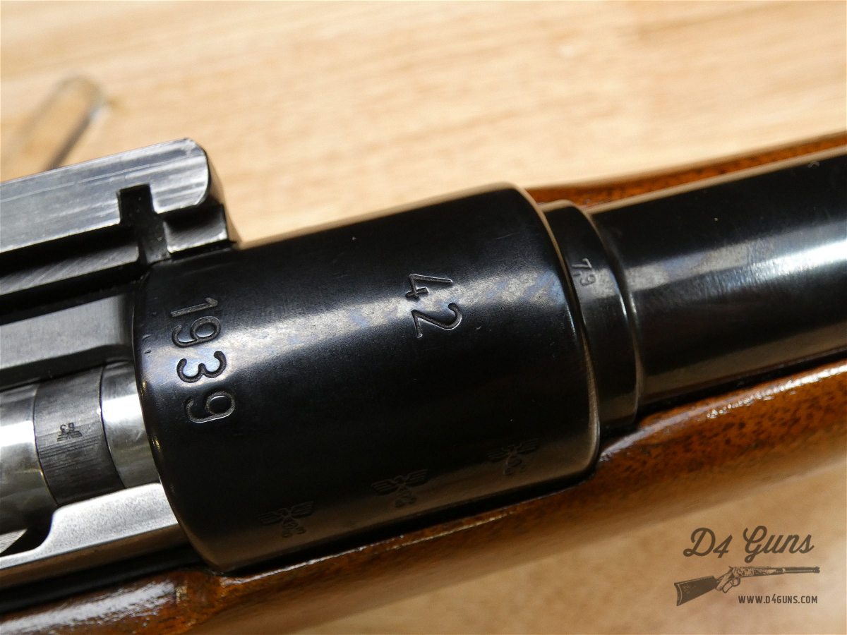 Mauser K98 - 8mm Mauser - Mod 98 - 1939 - Precision Peep Sight - German ...