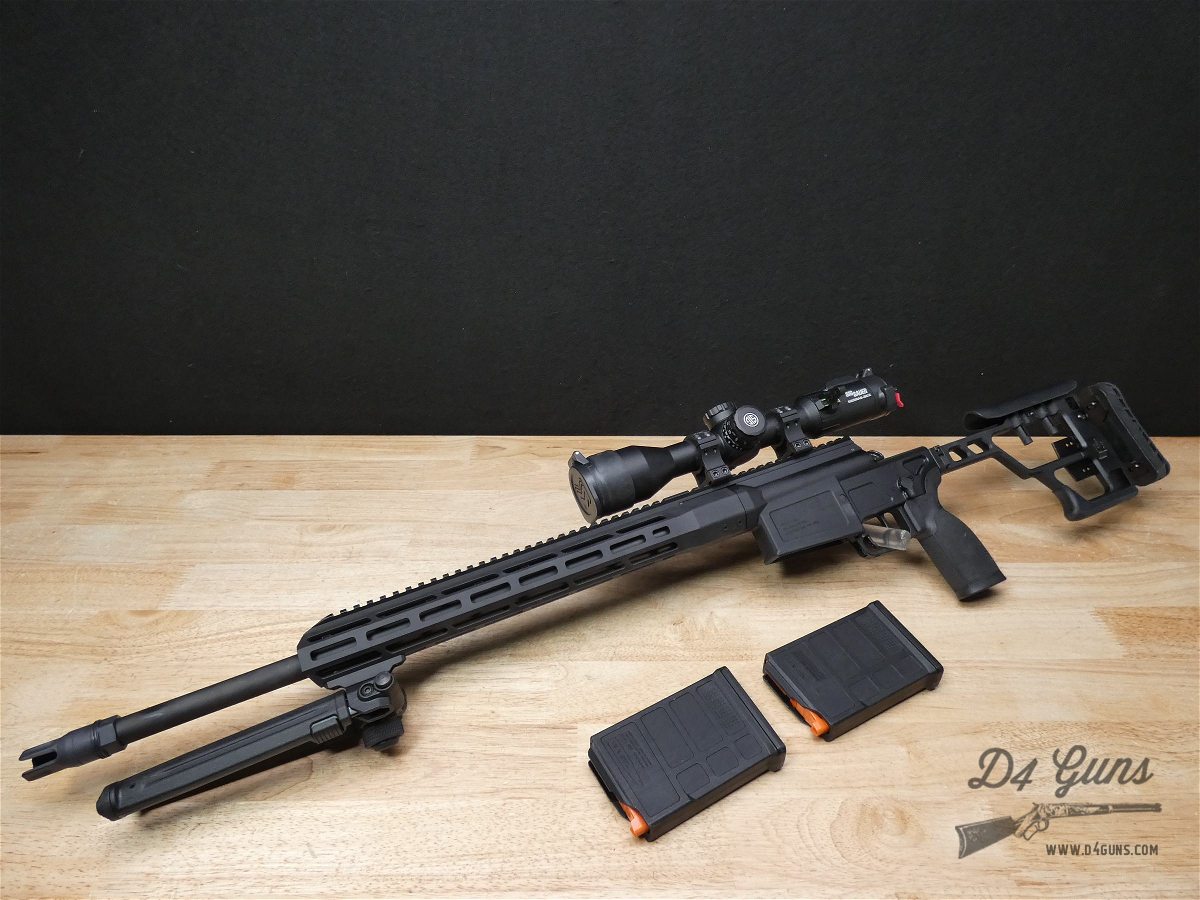 Sig Sauer Cross STX - .308 Win - XLNT w/ Sig Sierra 6 BDX Scope & 2 ...