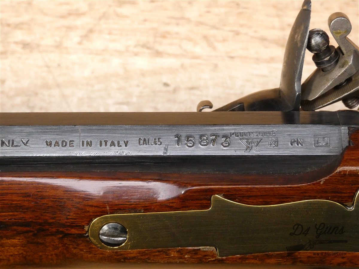 Pedersoli Kentucky Rifle - .45 Cal - Flintlock - Italy - Walnut - w ...