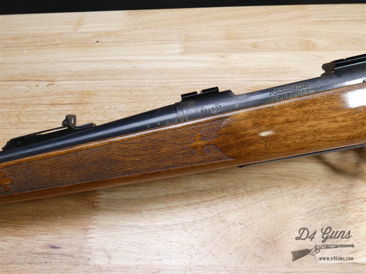 Remington Model 700 BDL - 7mm Rem Mag - Scope Rails! - Deer Slayer ...