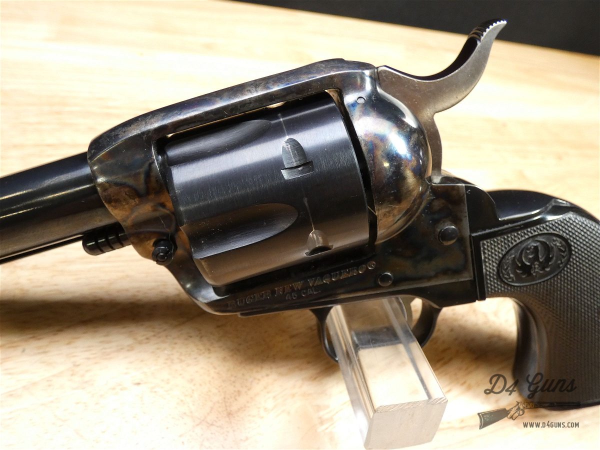 Ruger New Vaquero - .45 Colt - 2006 - Case Hardened - Cowboy Revolver ...