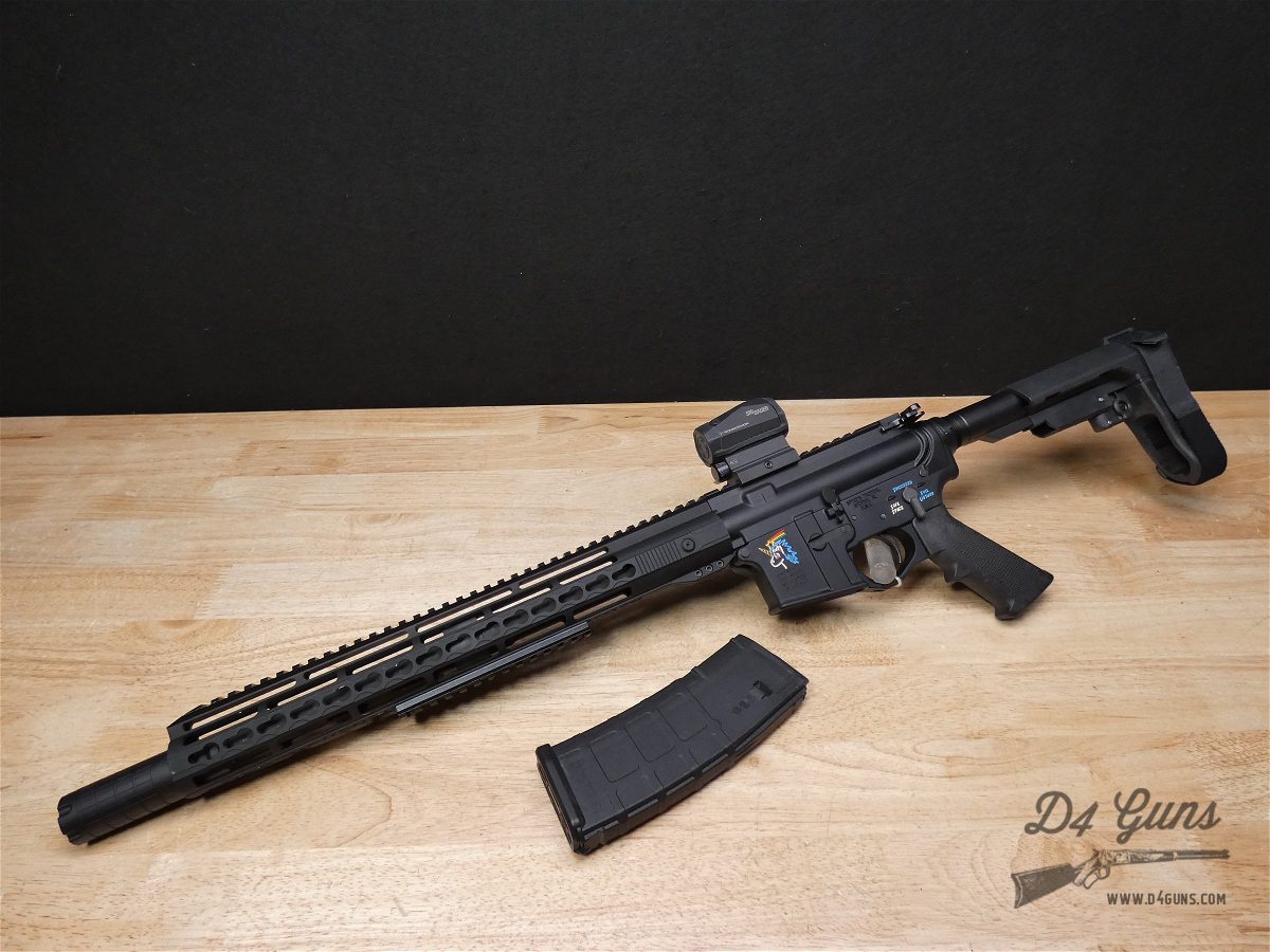 Spikes Tactical ST-15 Snowflake - 5.56 NATO - AR-15 - Romeo 5 - 14.5 ...