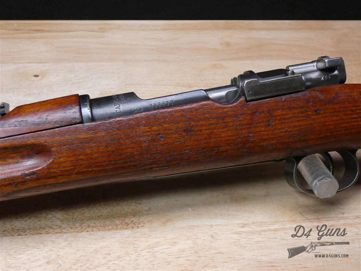 Carl Gustafs M38 Swedish Mauser - 6.5x55mm Swede - MFG 1916 - C - Bolt ...