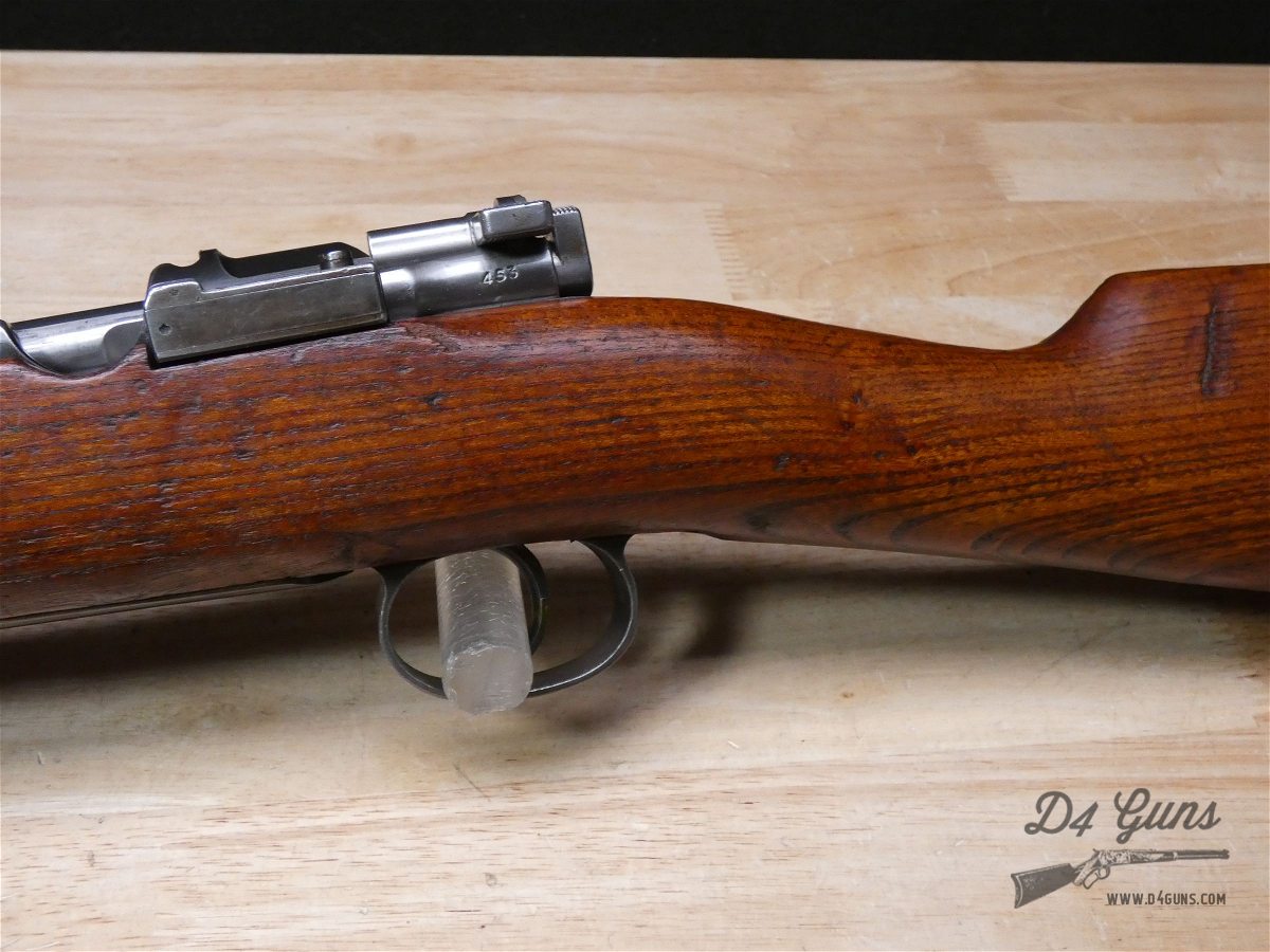 Carl Gustafs M38 Swedish Mauser - 6.5x55mm Swede - MFG 1916 - C - Bolt ...